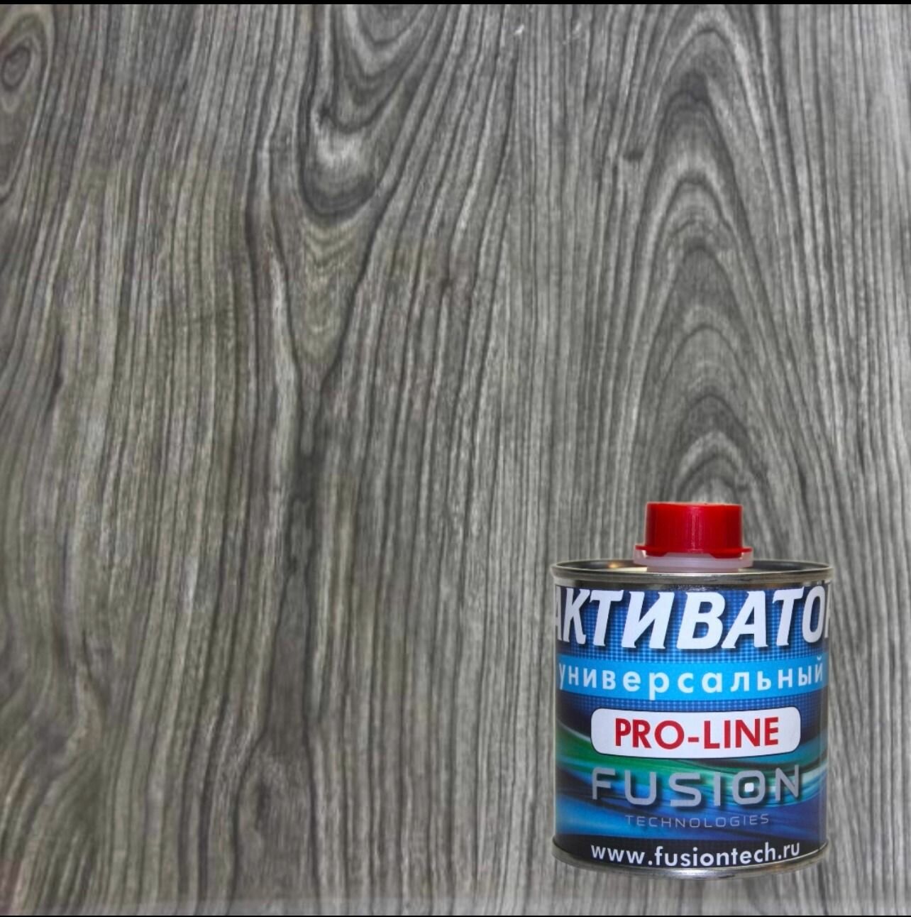 Пленка для аквапринта ZC-736-2 Дерево 1 метр + Активатор Универсальный 0,2л.