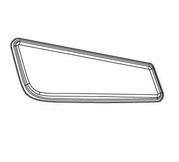 Стекло фары (п/т) Volvo FH/FM LH (внутри Ayfar/Mars Tech) BSG 03-808-012 BSG