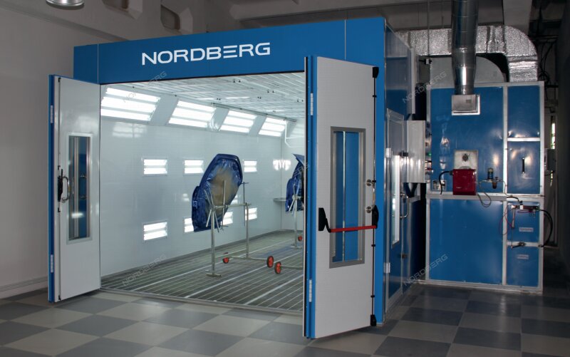 LUX Окрасочно сушильная камера NORDBERG LUX (горелка опционально)