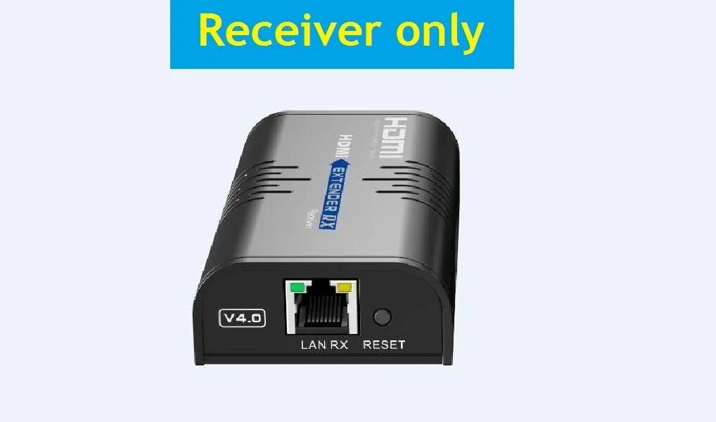 LKV373A V4.0 HDMI-совместимый удлинитель до 120 м через Ethernet TCP/IP RJ45 Cat5/5e/6 приемник-передатчик адаптер для DVD PS4