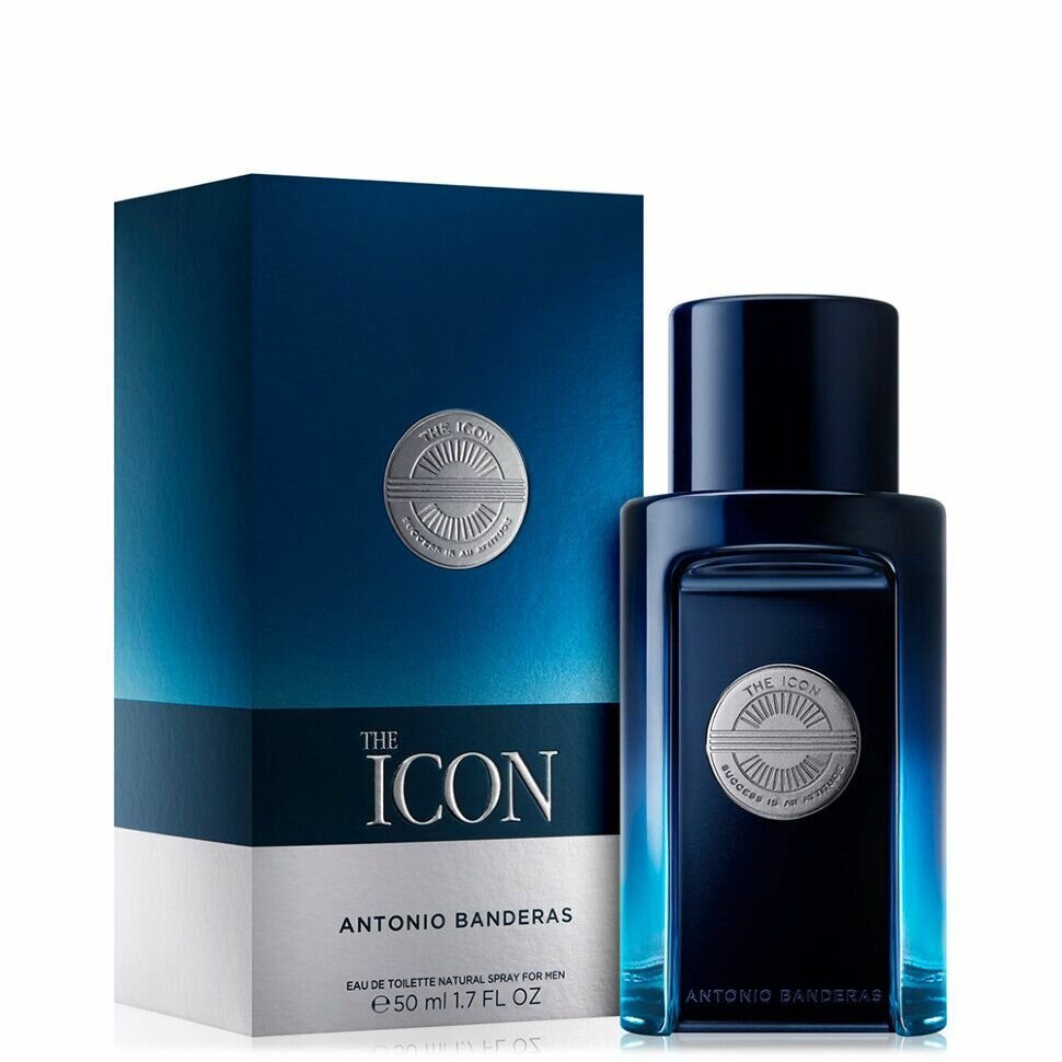 ANTONIO BANDERAS The Icon men туалетная вода мужская 50 ml / духи мужские Антонио Бандерас Икон парфюм