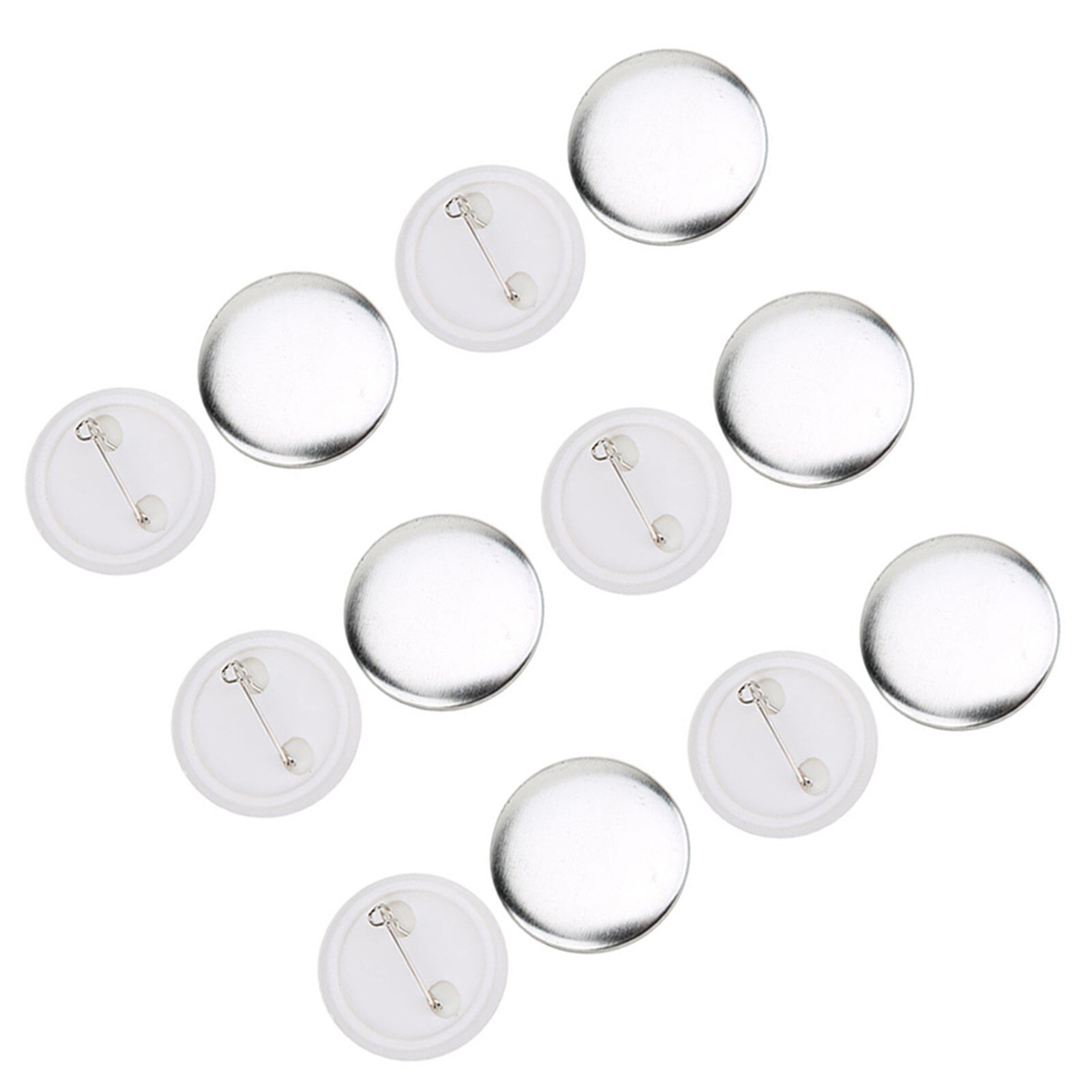 100 комплектов 37 мм, детали для кнопок, значки, принадлежности для изготовления значков, материалы для поделок своими руками