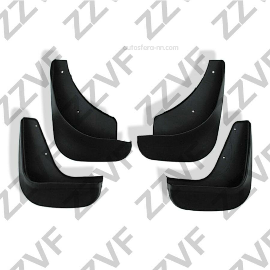 ZZVF MDBS4871 брызговик MAZDA-3 (BK) (SEDAN) (комплект) 2003 - .