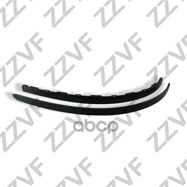 Дефлектор переднего бампера (комплект - 2 ШТ.) PEUGEOT 307 (01-07) ZZVF арт. ZVDE001