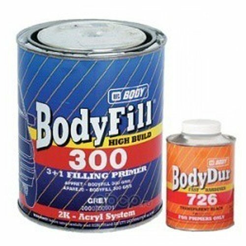 Грунт серый 1кг BODY 3000700001 HB BODY 3000700001