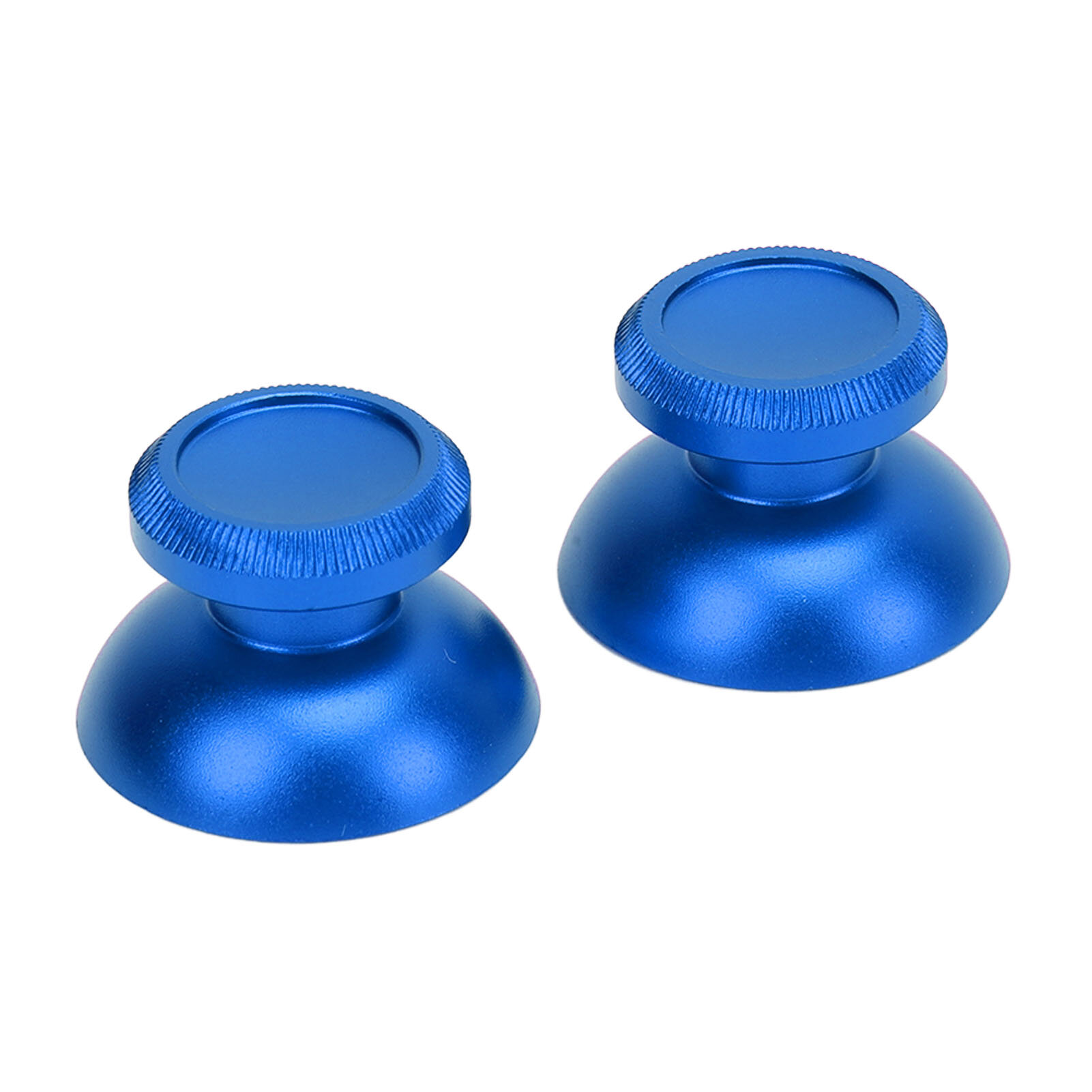 2pcs Thumbstick Caps Алюминиевый сплав большой палец палец джойстик Grips Grips Заменяющие аксессуары для контроллера игровой консоли Blue