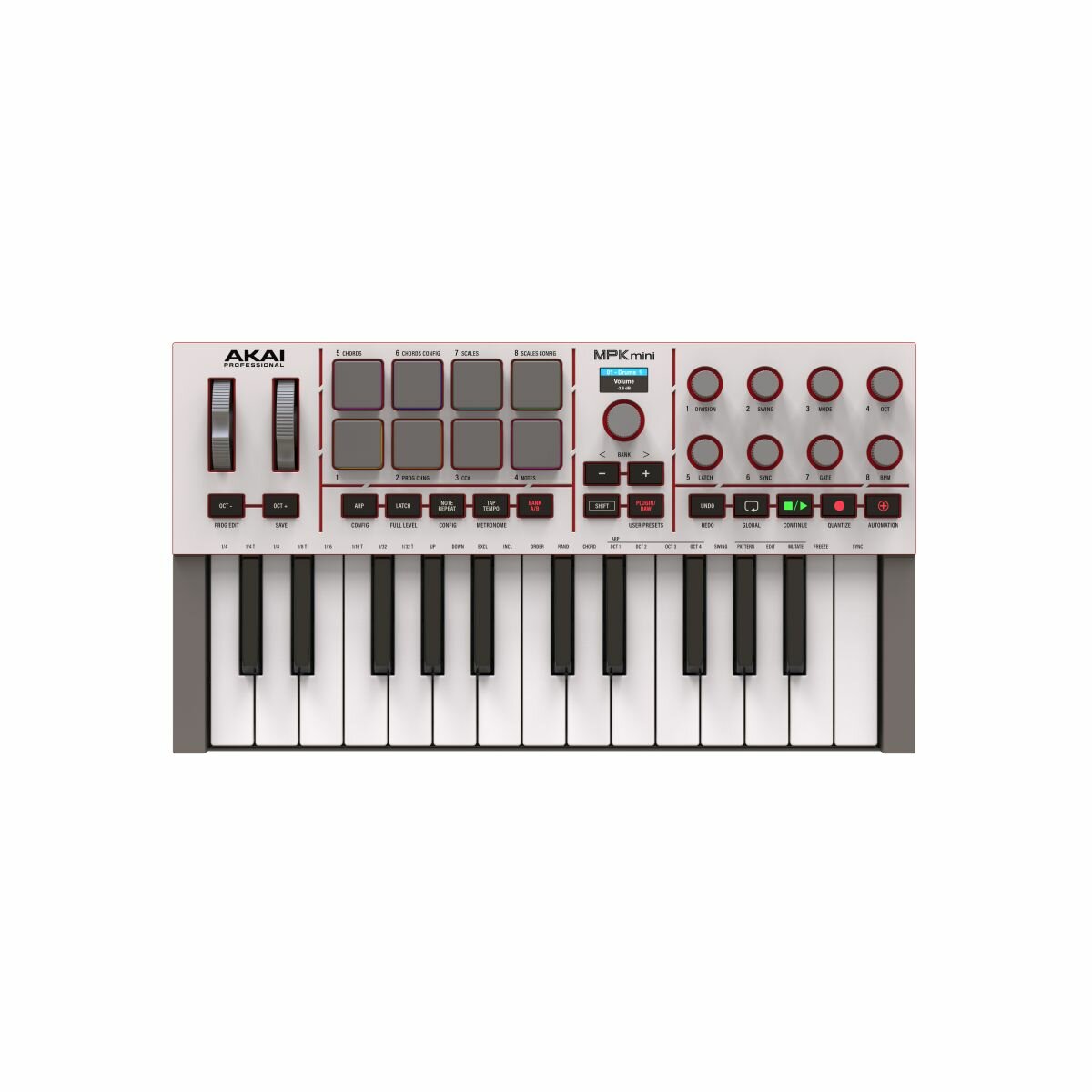 MIDI-клавиатура AKAI PRO MPK Mini 4 Gray