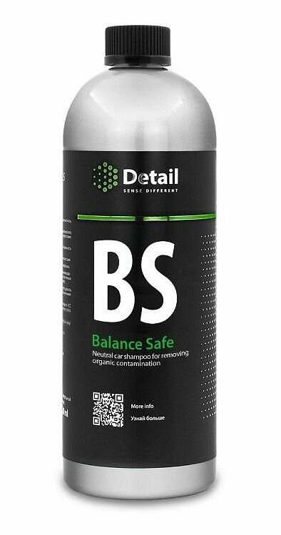 Нейтральный бесконтактный шампунь для удаления органических загрязнений BS Balance Safe 1000 мл Detail DT-0404