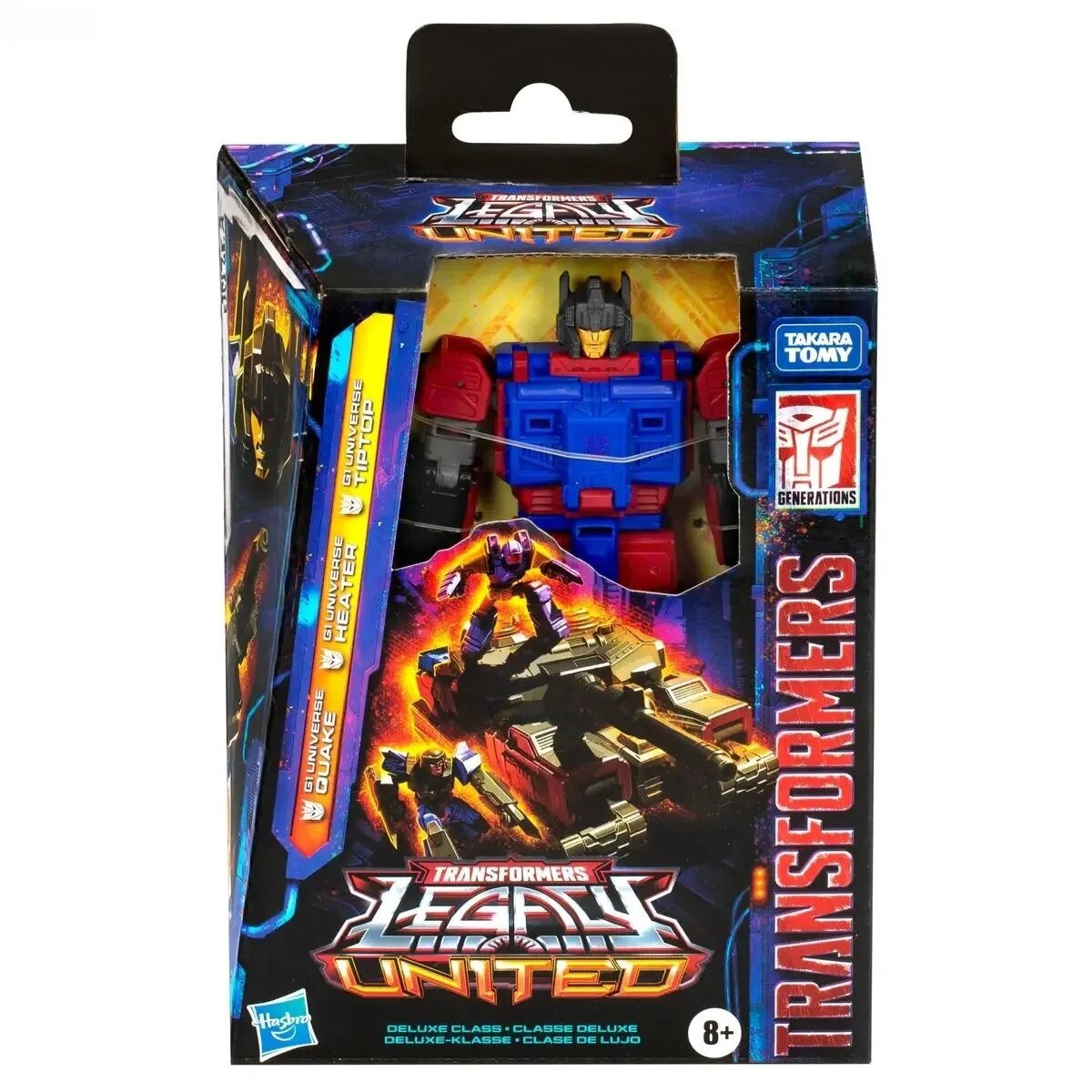 Трансформеры игрушки Hasbro Transformers: Legacy United Deluxe Class G1 Universe Quake 14cm F8536