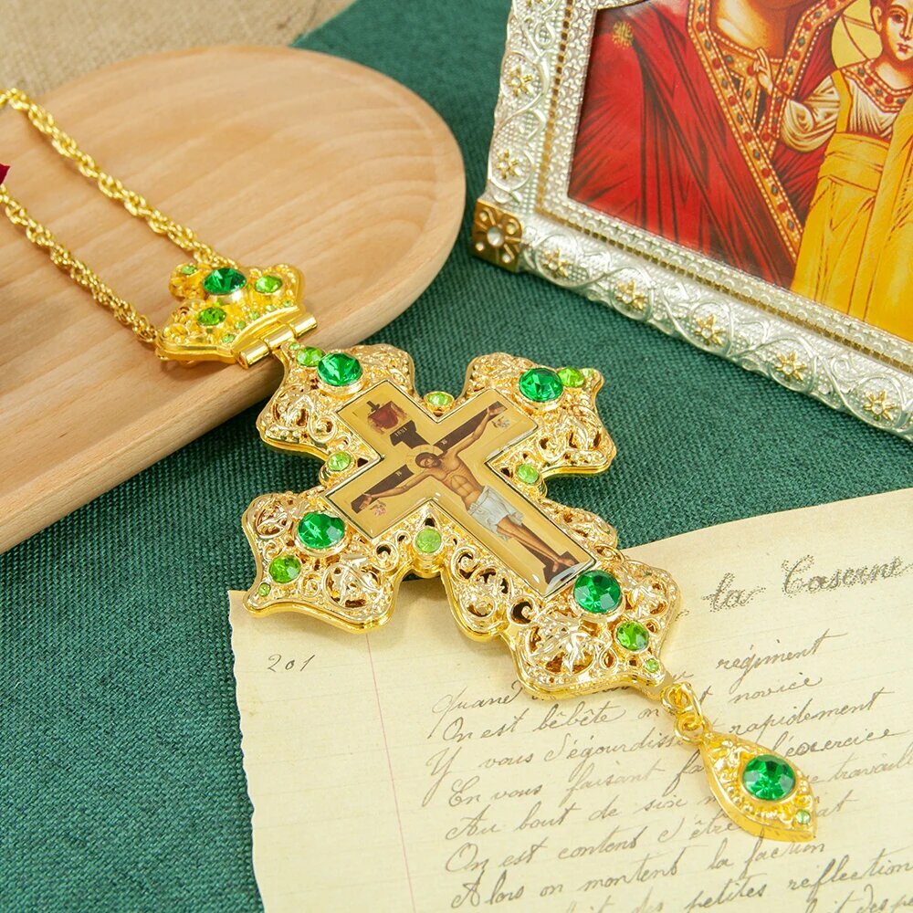 Греческий православный наперсный крест