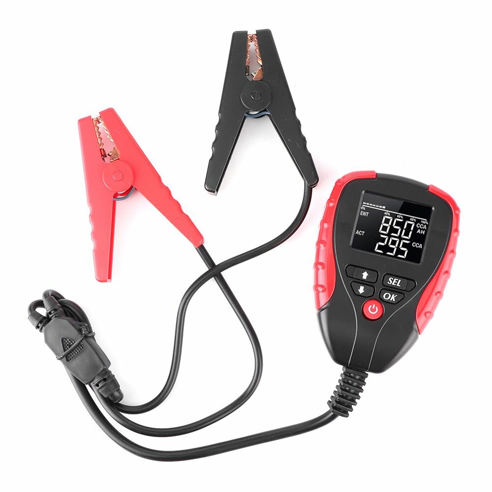 AE310 Тестер нагрузки автомобильного аккумулятора Цифровой 12 В ЖК-дисплей Анализатор автомобиля диагностический инструмент