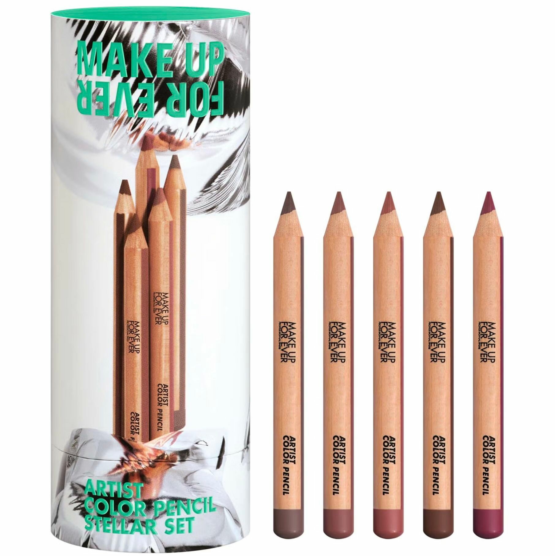 MAKE UP FOR EVER Набор карандашей для губ Artist Color Pencil Set