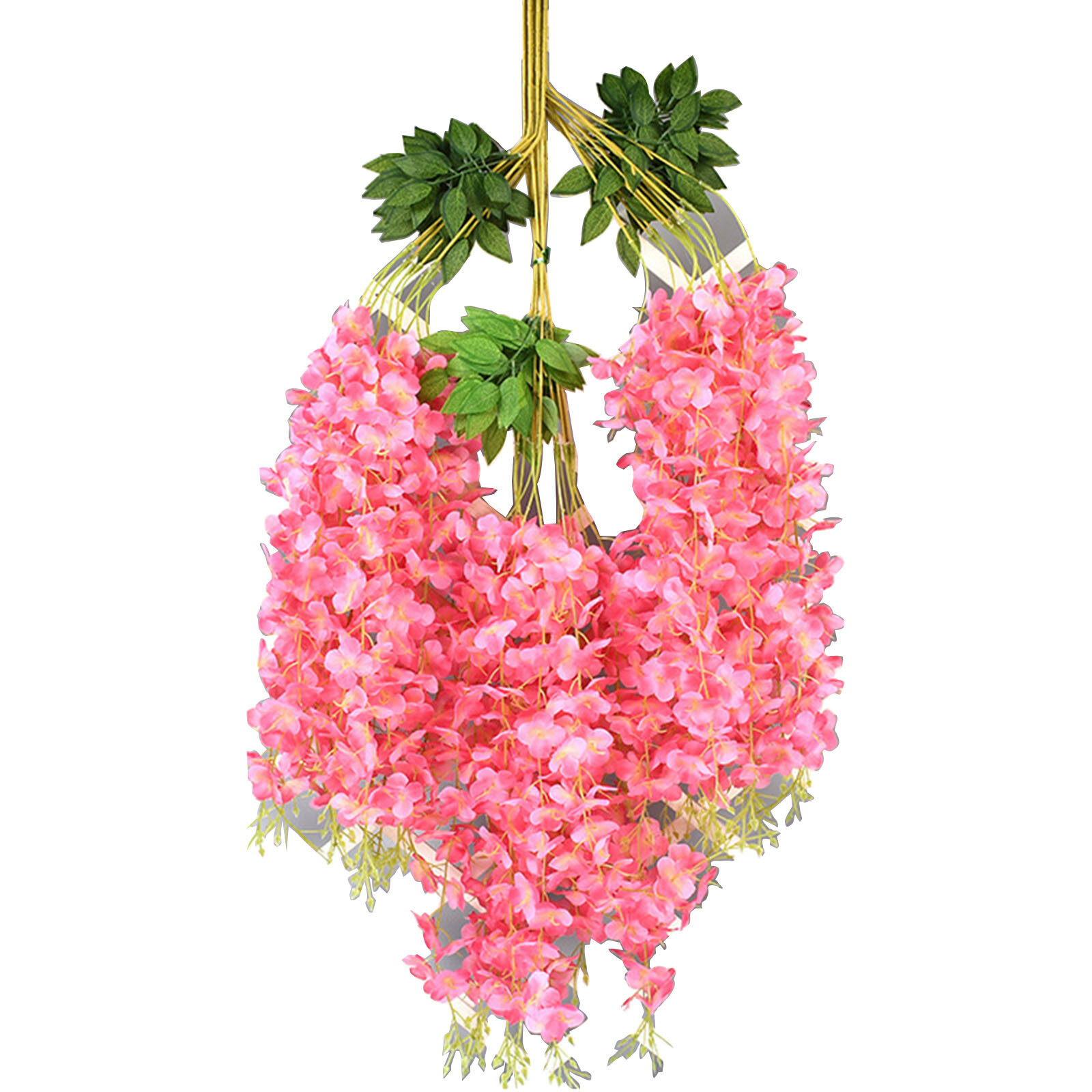 (1 пакет из 12) Моделирование 3-листовых цветов глицинии