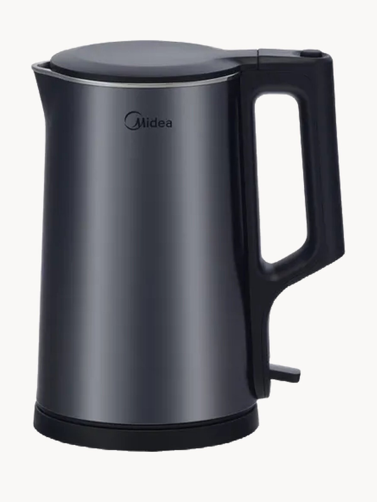 Чайник электрический Midea MK-8065, 1.7 л, 2150 Вт, контроллер Strix, автоотключение, двойные стенки, черный