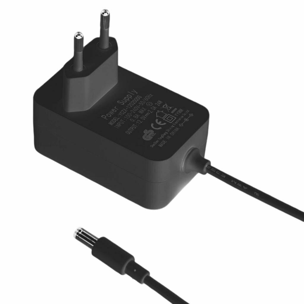 Адаптер питания 24 Вт постоянного тока 24V1A 5.5x2.5 европейского стандарта