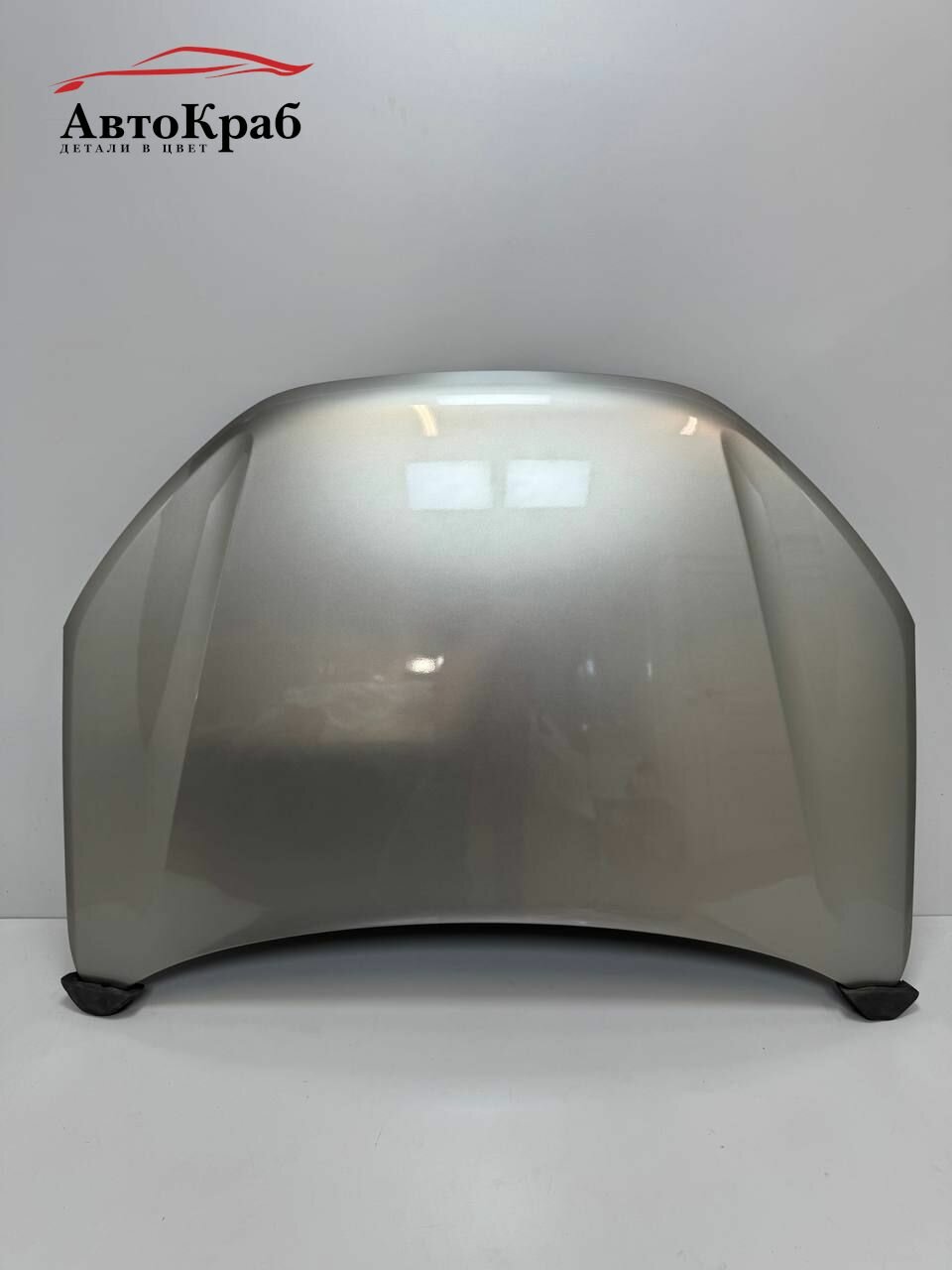 Капот в цвет для Лада Гранта FL рестайлинг 2018 - 2022 г. 618 - техно, бежевый