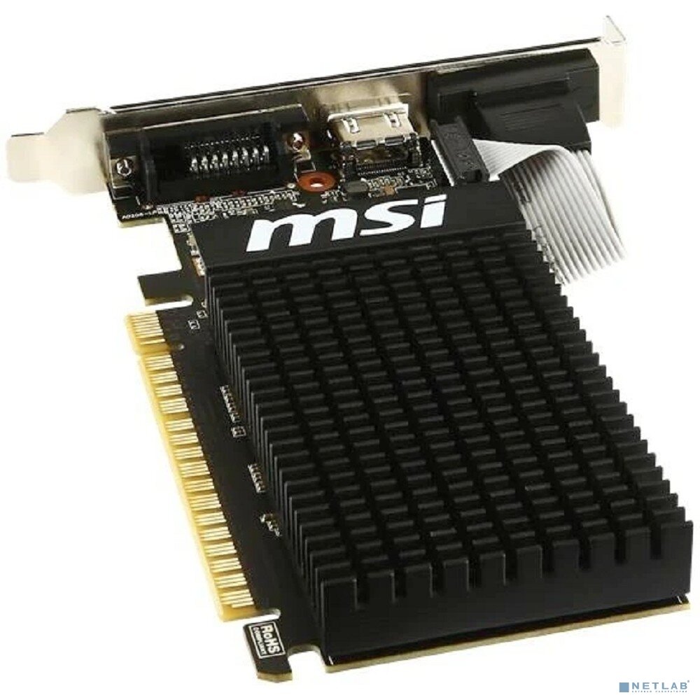 Msi gt710 2gd3h lp rtl — фото 1