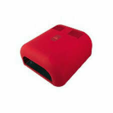 Jessnail Лампа для сушки геля, гель-лака, акрила УФ 36Вт. (4шт * 9ват.) Красный матовый