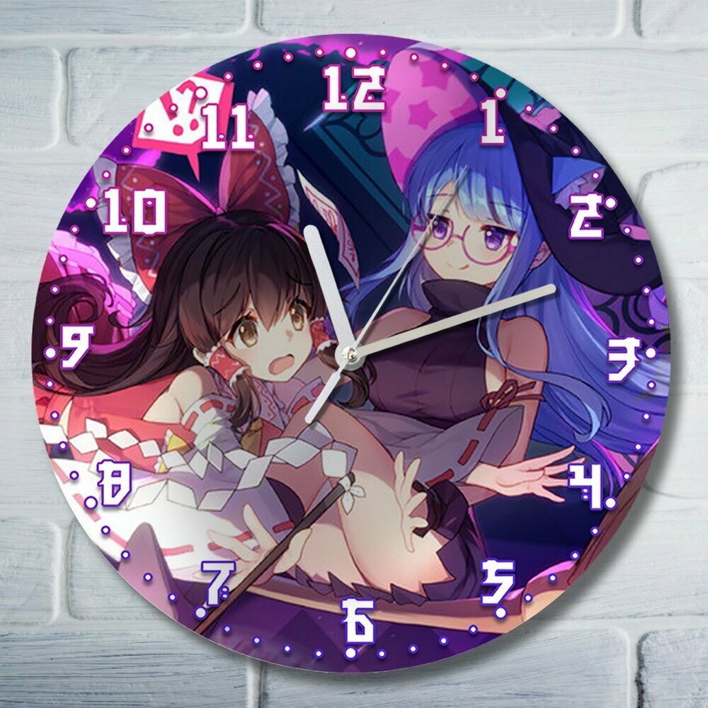 Настенные часы УФ "игры muse dash (рейму, мику, Rin, Marija, Yume, Ola, Buro) - 10142"