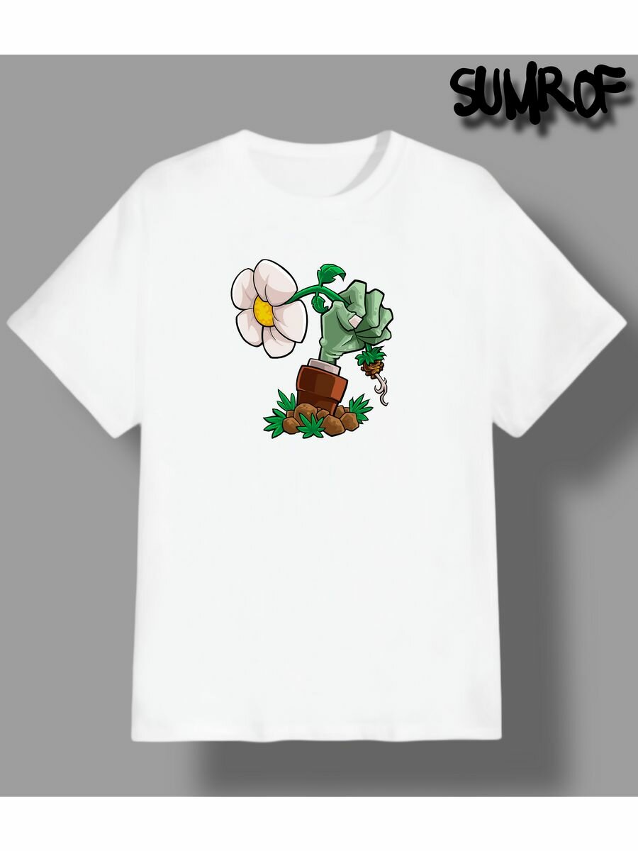 Футболка Зомби Против Растений