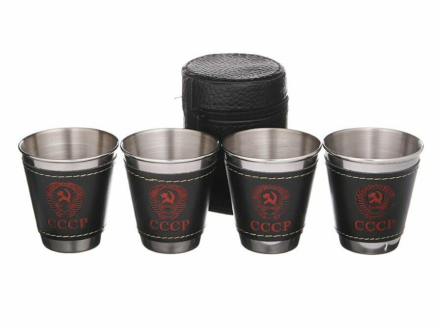 Набор рюмок в чехле 30мл СССР