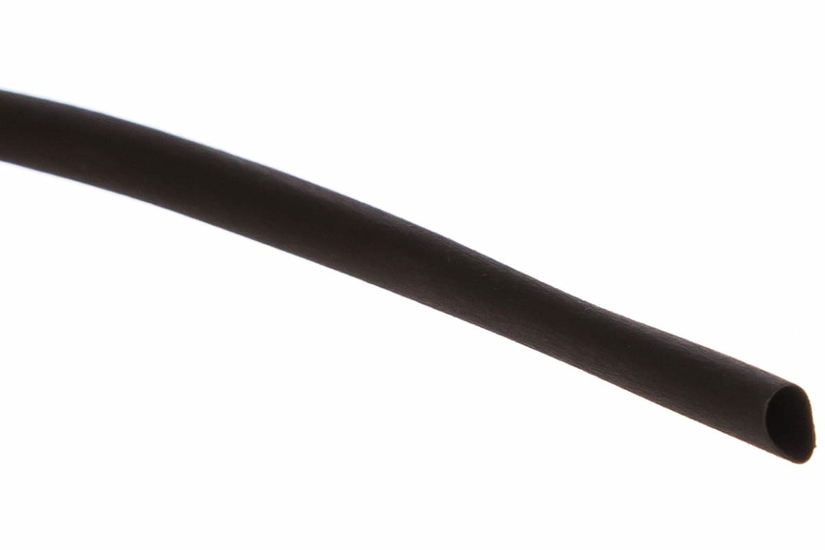 КВТ Трубка ТУТнг-3/1,5 черная 60085 для электрорадиоэлектронной аппаратуры и монтажа