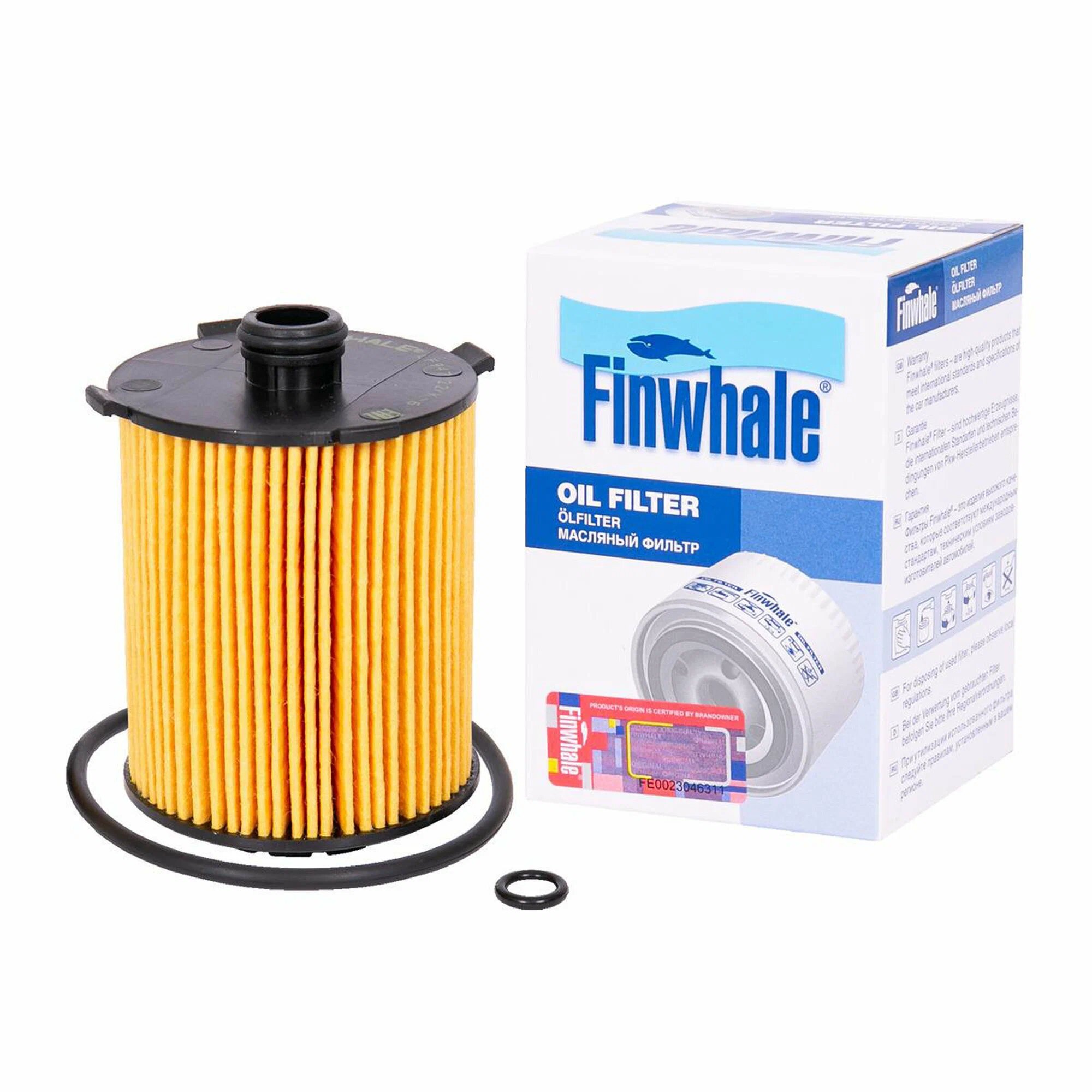 Фильтр масляный Volvo, Geely (Finwhale)