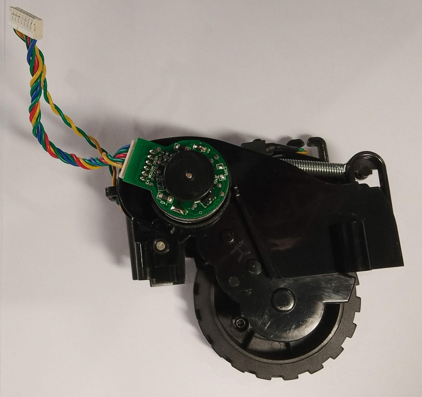 Колесо правое (R) (V550_MOTOR_V3) робота пылесоса Tefal X-PLORER SERIE 80 (RG7765WH)