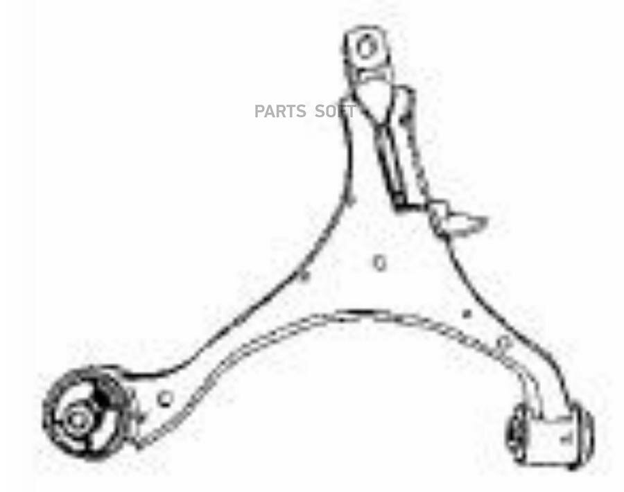 SH AUTO PARTS SH-85070 Рычаг подвески нижний левый HONDA CR-V 02 ()