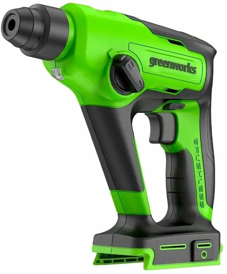Аккумуляторный бесщеточный перфоратор GreenWorks GD24SDS1, 24V, 3803107 (без АКБ и ЗУ)