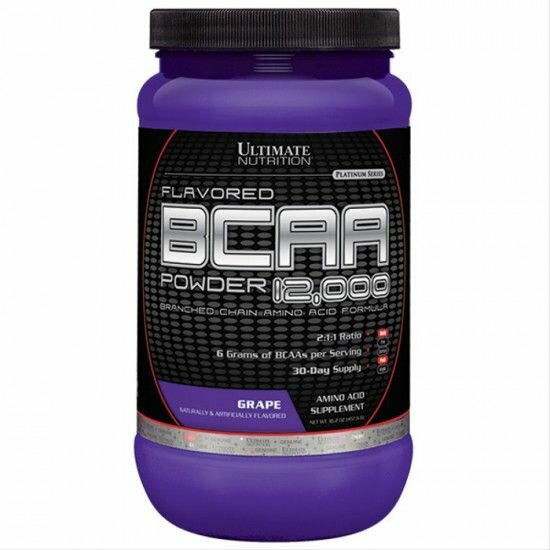 Ultimate Nutrition BCAA 12000 (457 гр.) Виноград
