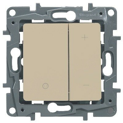 Legrand ETIKA Диммер нажимной 400Вт слоновая кость