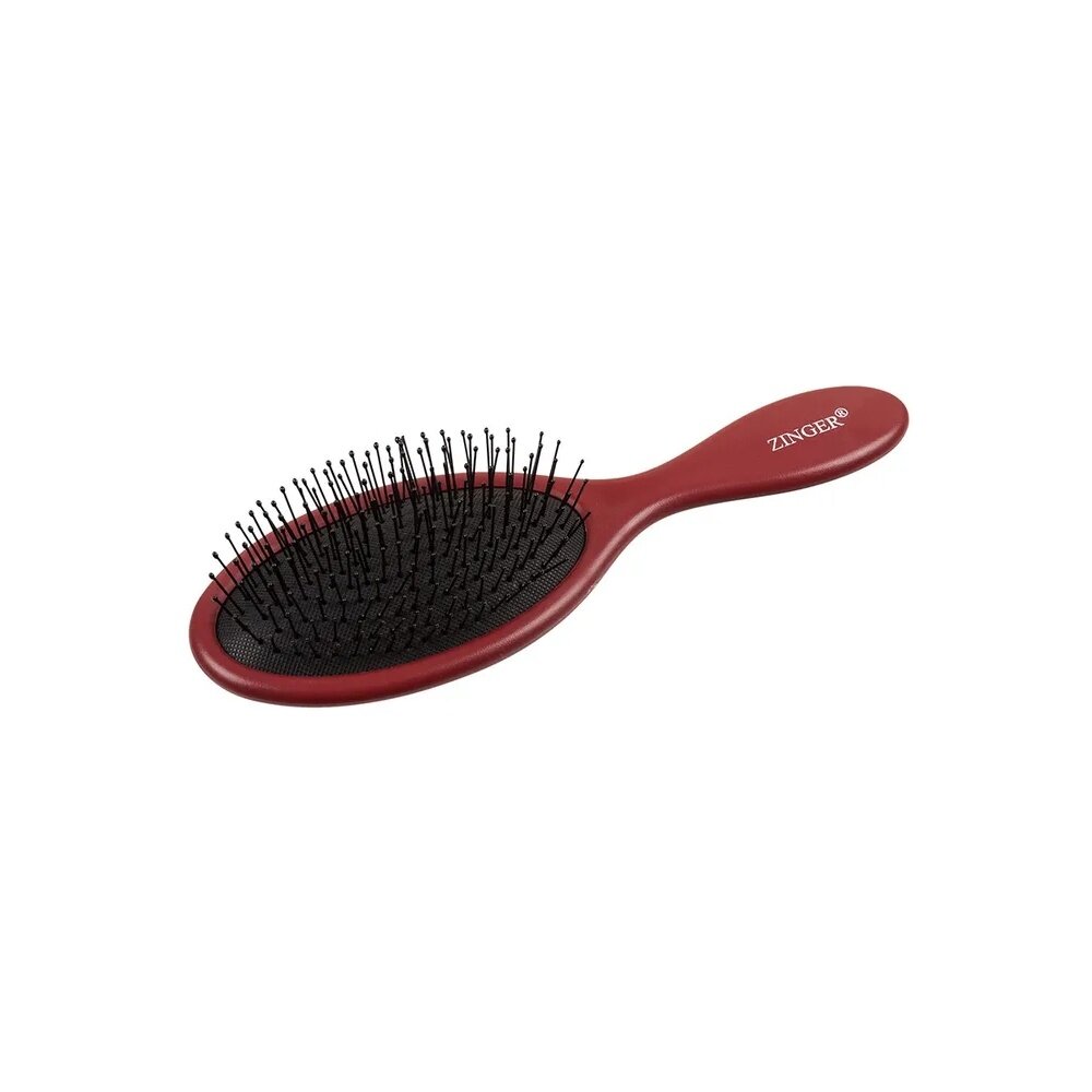Расческа Zinger Массажная, цвет Maroon, CH-16-5 (82316)