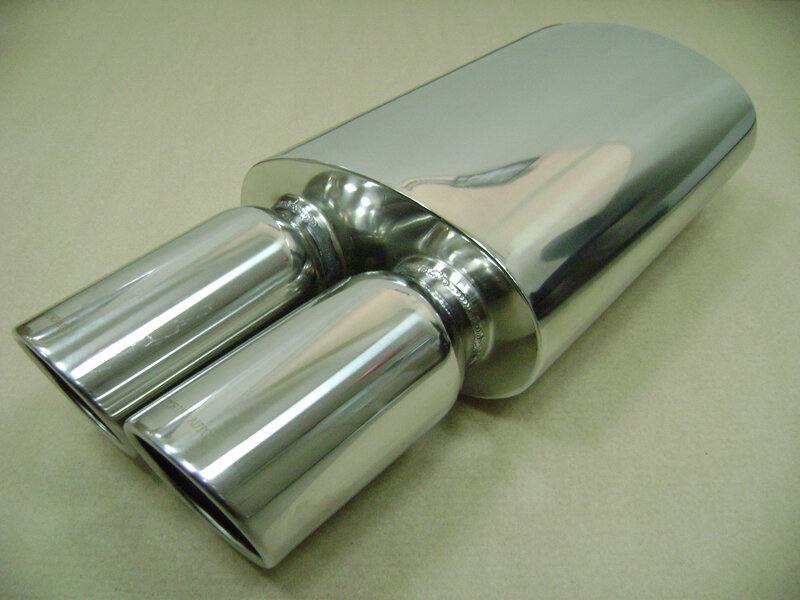 Глушитель прямоточный спортивный HJ-A0645