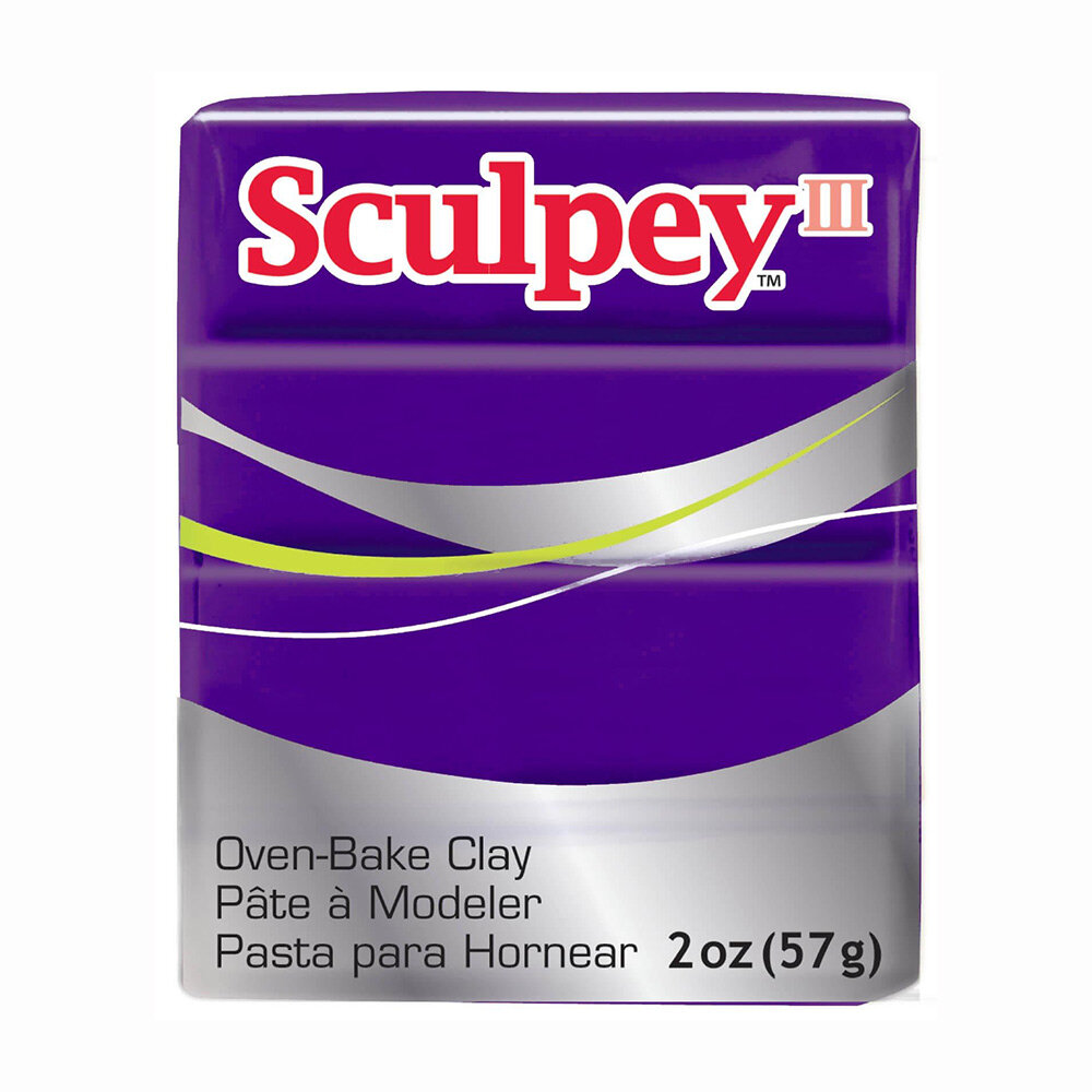 Полимерная глина "Sculpey" III S302 57 г 513 лиловый