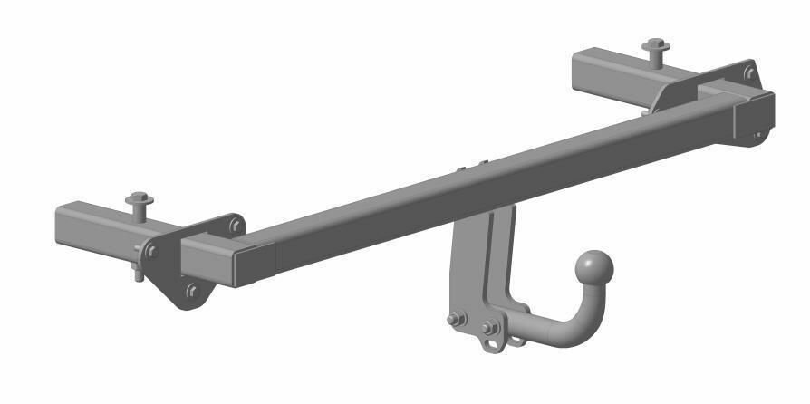 Фаркоп WESO 1176-A на Opel Meriva A minivan 2002 - 2010