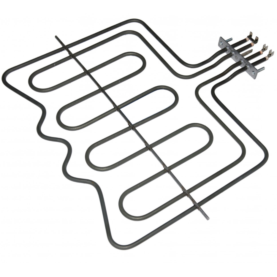 ТЭН для духовки Electrolux, Zanussi, AEG EGO 1000/1900W (2900W), 360x375 мм, двухконтурный, верхний, гриль COK109ZN