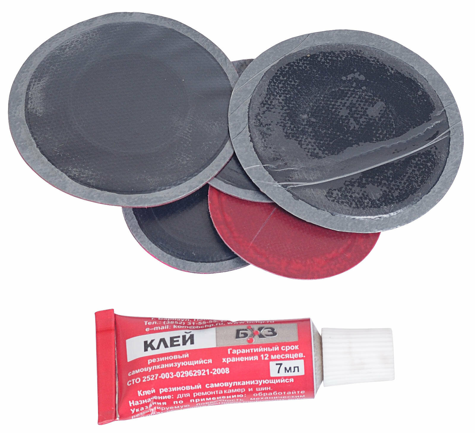 Аптечка для ремонта автомобильных камер