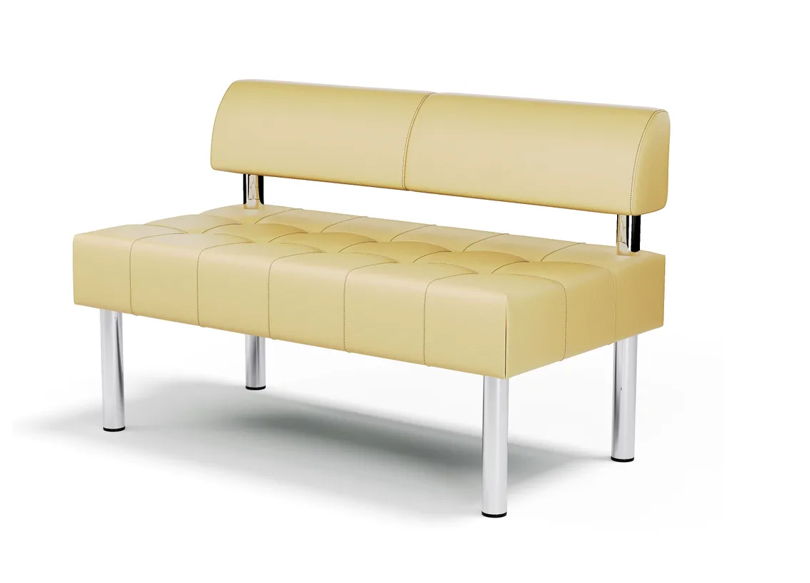 Прямой диван Бизнес 180 бежевый