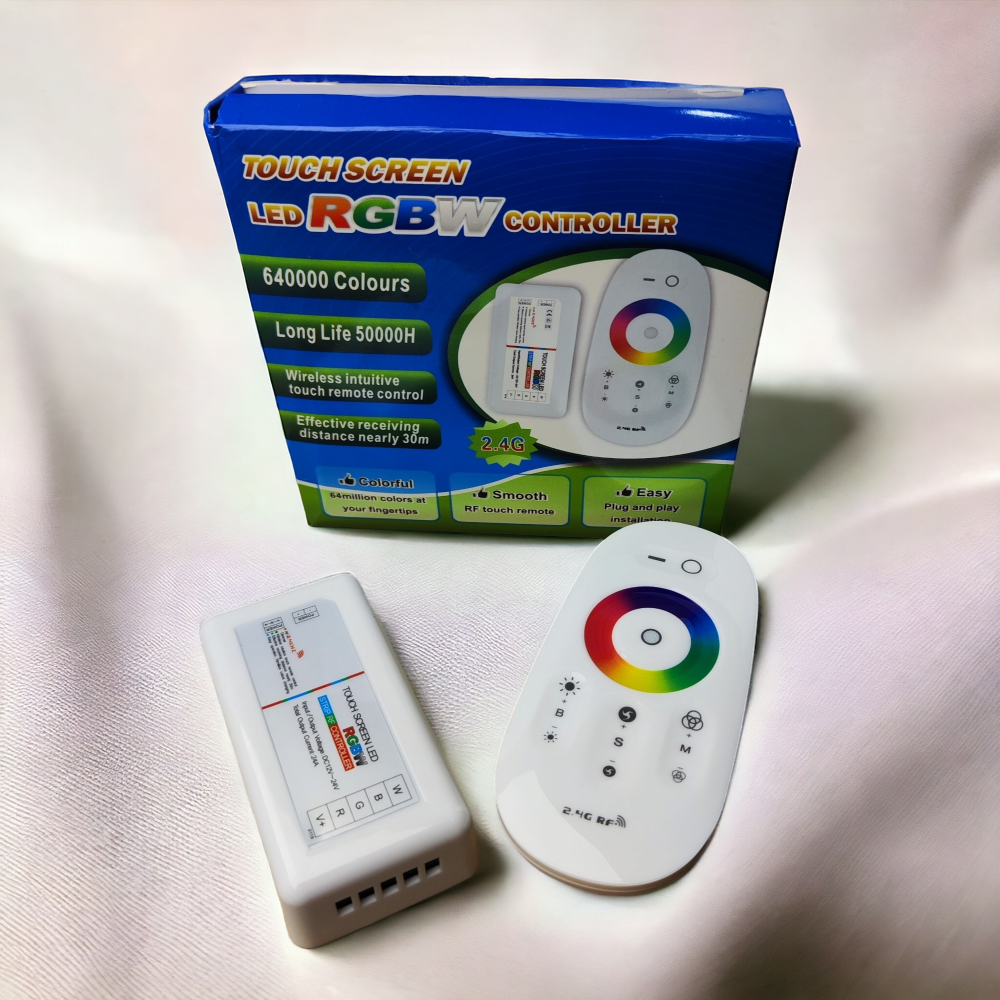 RGBW Контроллер с пультом 24A, 12-24V 1шт