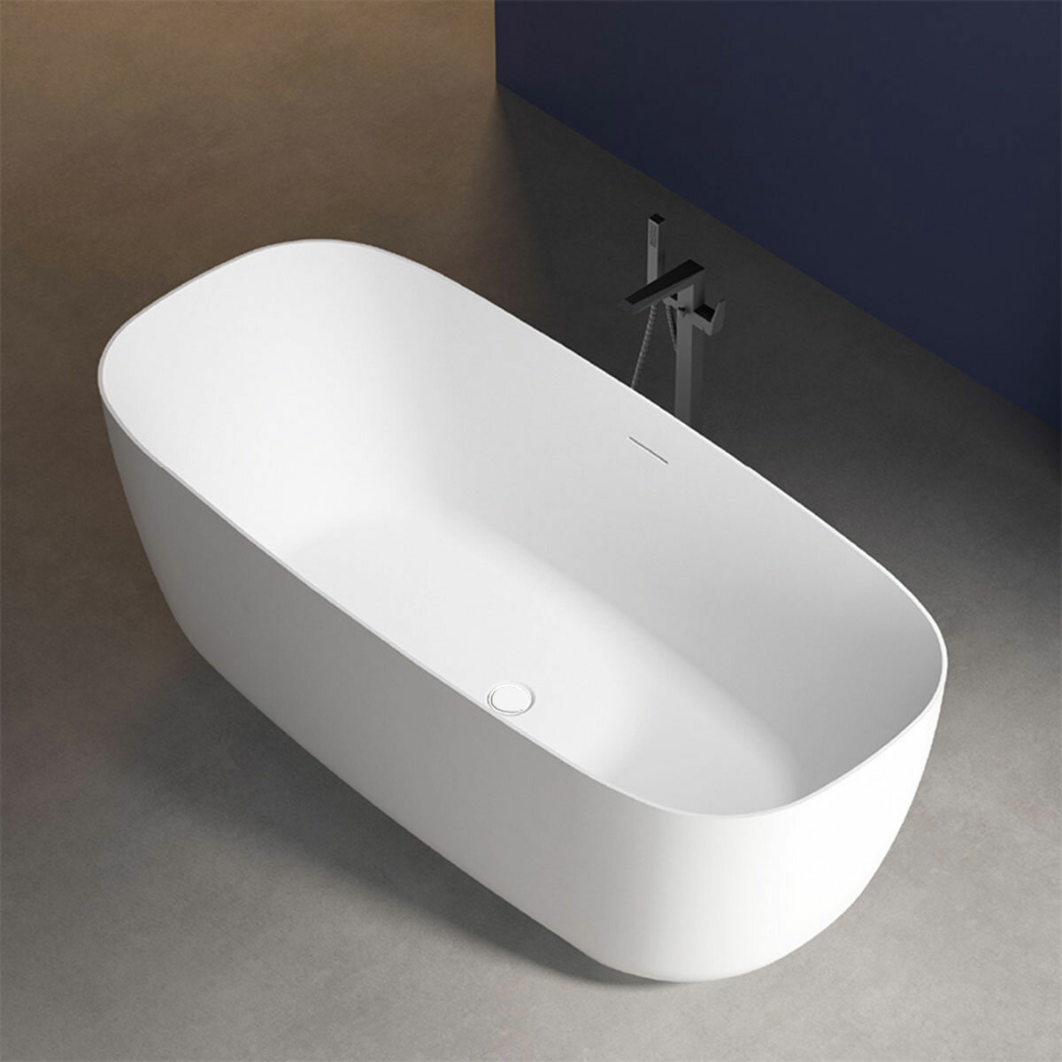 Ванна акриловая Vincea (Винчея) VBT-631, 1700х750х600 мм, цвет белый, слив-перелив в комплекте, белый