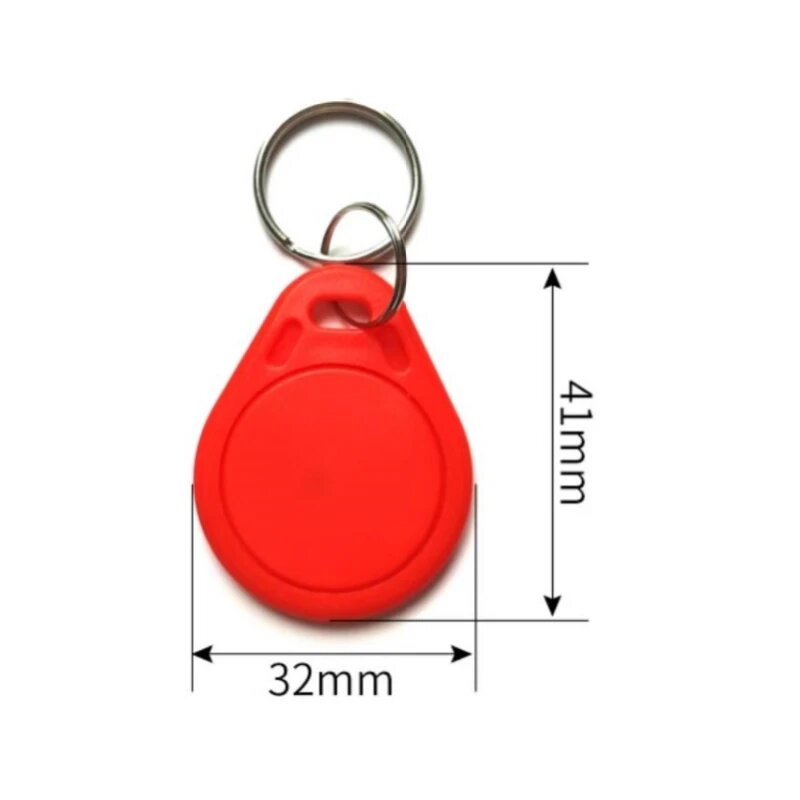 RFID перезаписываемые чипы UID S50 13,56 МГц 1К Красный