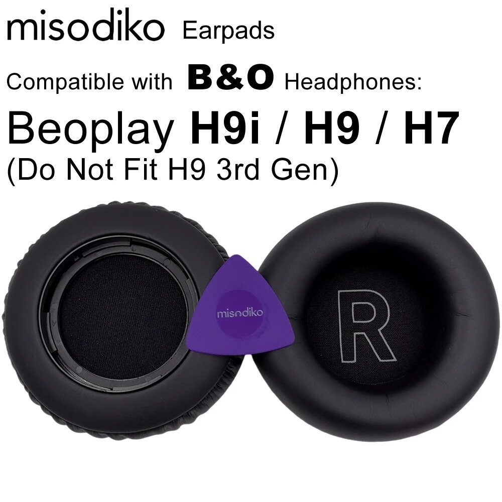 Сменные амбушюры misodiko для наушников B & O Beoplay H9i / H9 / H7