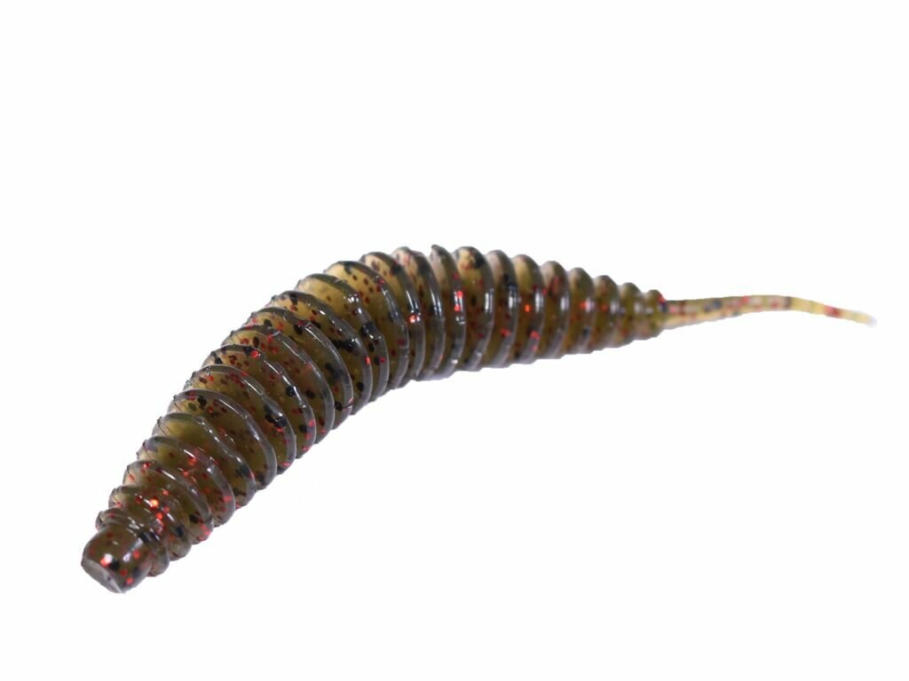 Силиконовые приманки Lucky John Trick Ultraworm 2" цвет PA03 9шт.