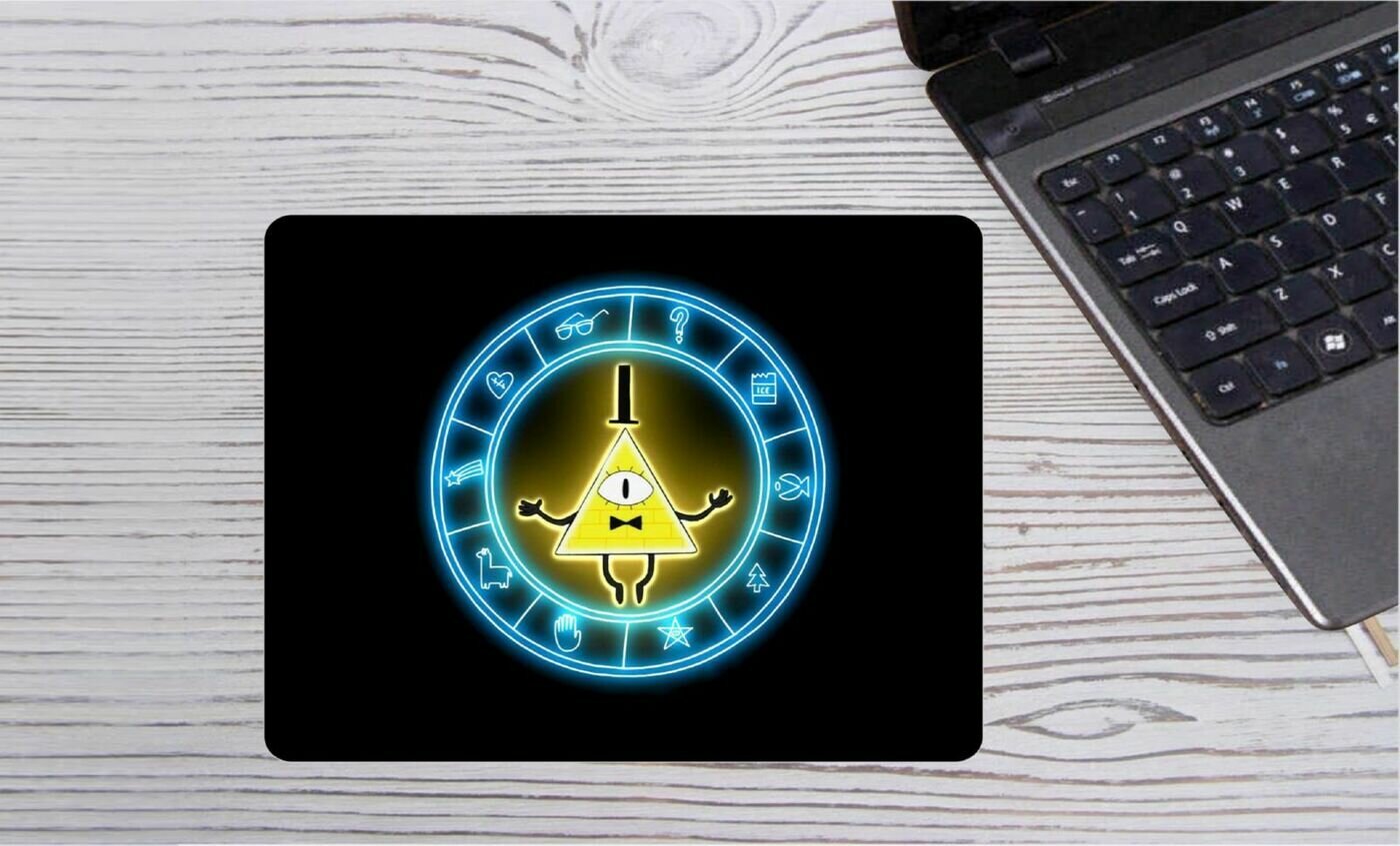 Коврик для мыши Mewni-Shop с принтом "Гравити Фолз" - 2