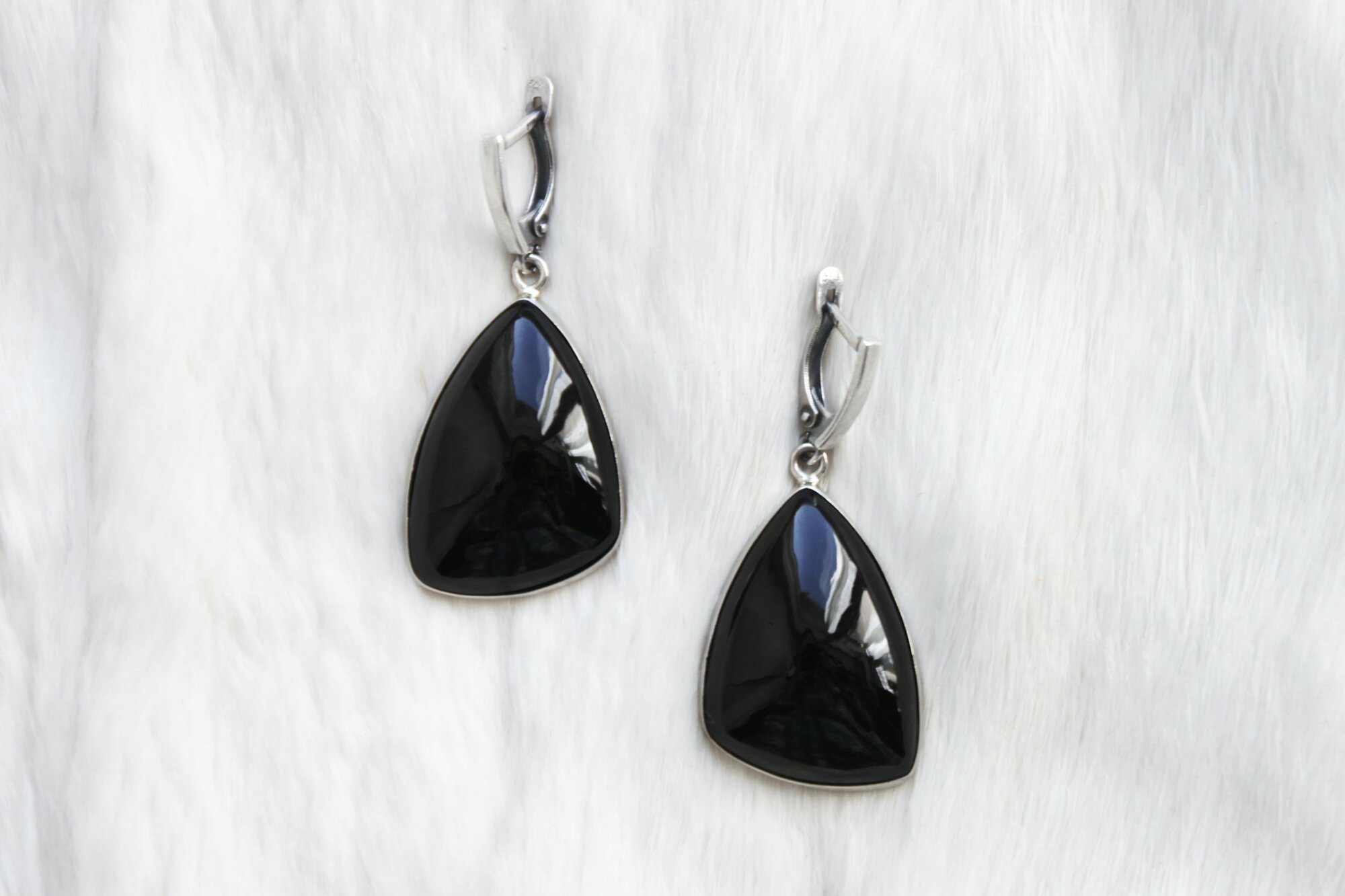 Серьги, турмалин