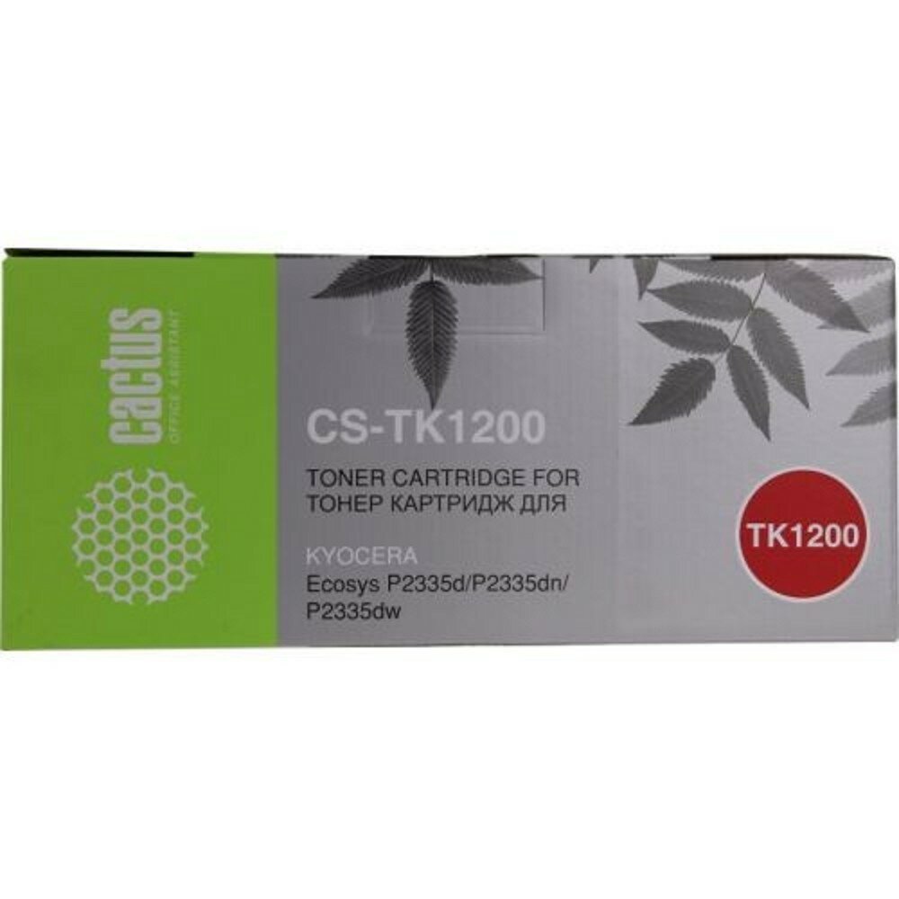 Тонер CACTUS CS-TK1200, Черный