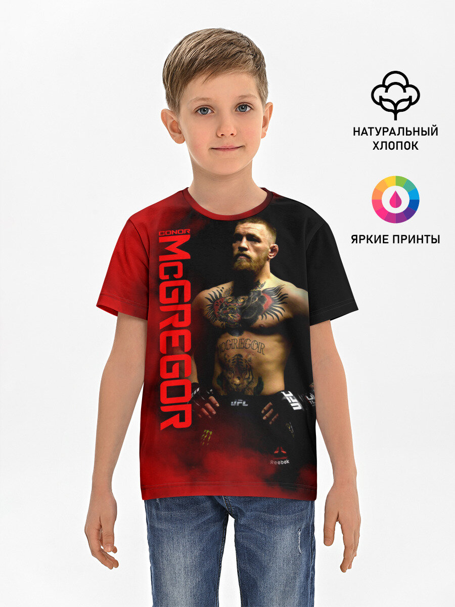 Футболка хлопковая детская Конор МакГрегор