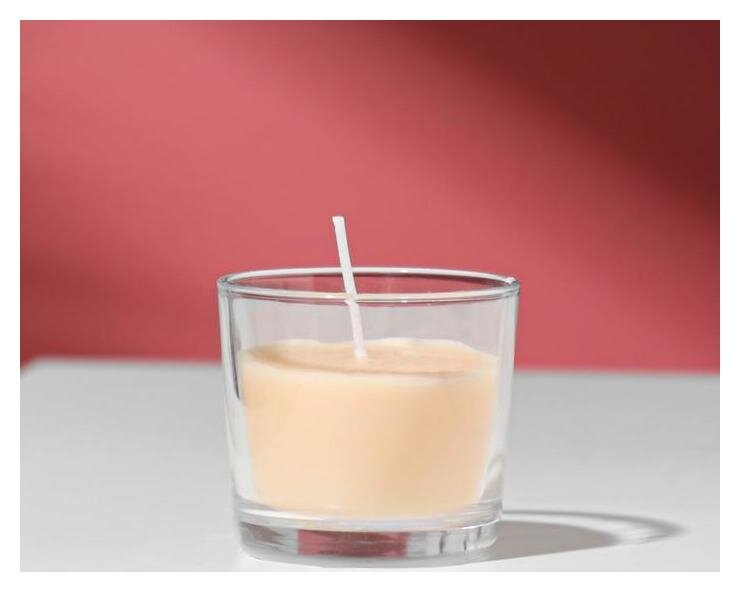 NNB Свеча ароматическая в стакане алания "Сандаловое дерево"