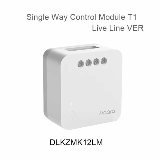 Aqara Single Way Control Module T1 Zigbee 3.0 Live Line VER